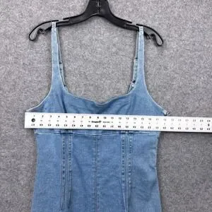 BDG | Dresses | Bdg Urban Outfitters Womens Xl Blue Denim Mini Dress ...